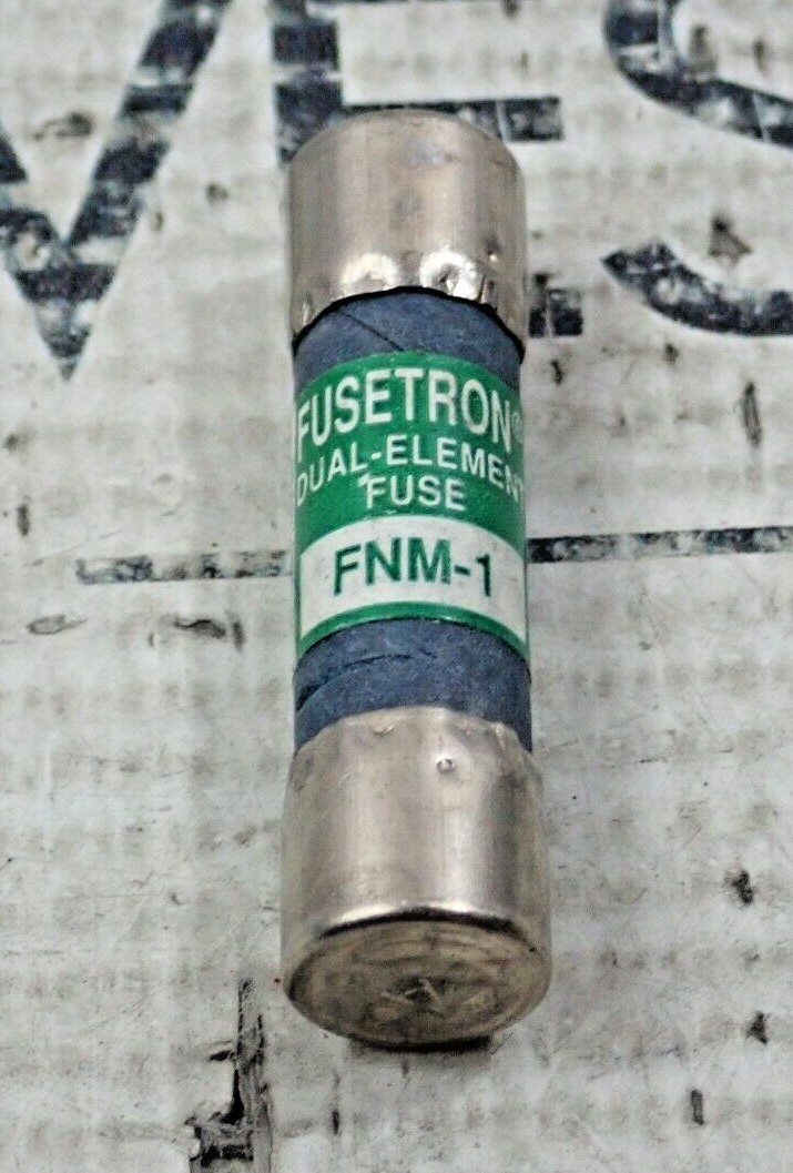 FUSETRON FNM-1 1 AMP 250 VOLT DUAL ELEMENT FUSE LOT OF 3 FNM1 | eBay
