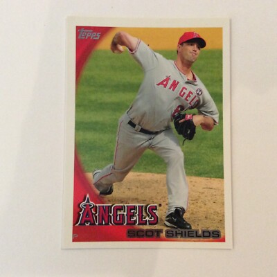 2010 Topps #512 Scot Shields Angels | eBay