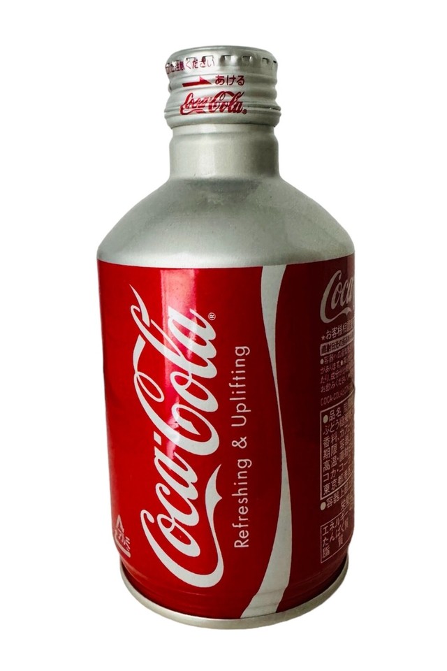 UNOPEN JAPAN JAPANESE COCA COLA CLASSIC COKE ALU ALUMINUM SHORT BOTTLE ...