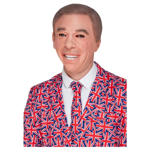 Adults Nigel Farage Brexit Leader Fancy Dress Mask Head Latex Mask ...