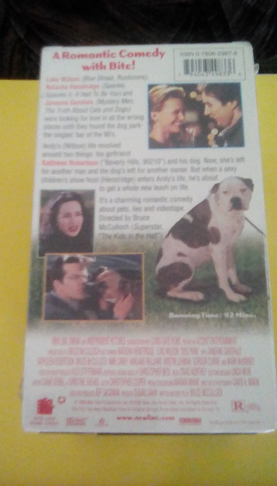 Dog Park 2000 VHS comedy Natasha Henstridge Luke Wilson Janeane ...