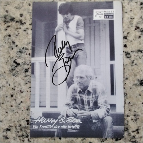 Robby Benson SIGNED Flyer Movie TV Actor Harry & Son Newman Disney Teen ...