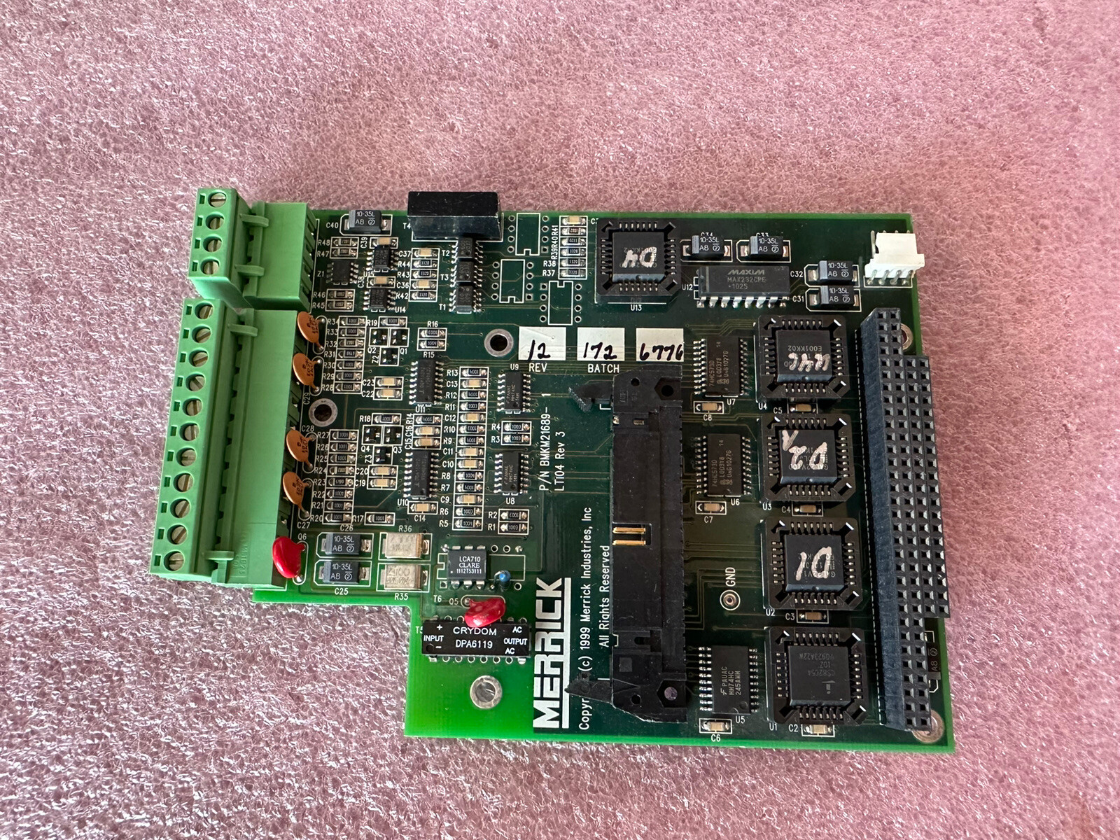 MERRICK SCALE BMKM21689-1 CIRCUIT BOARD REV 3 | eBay