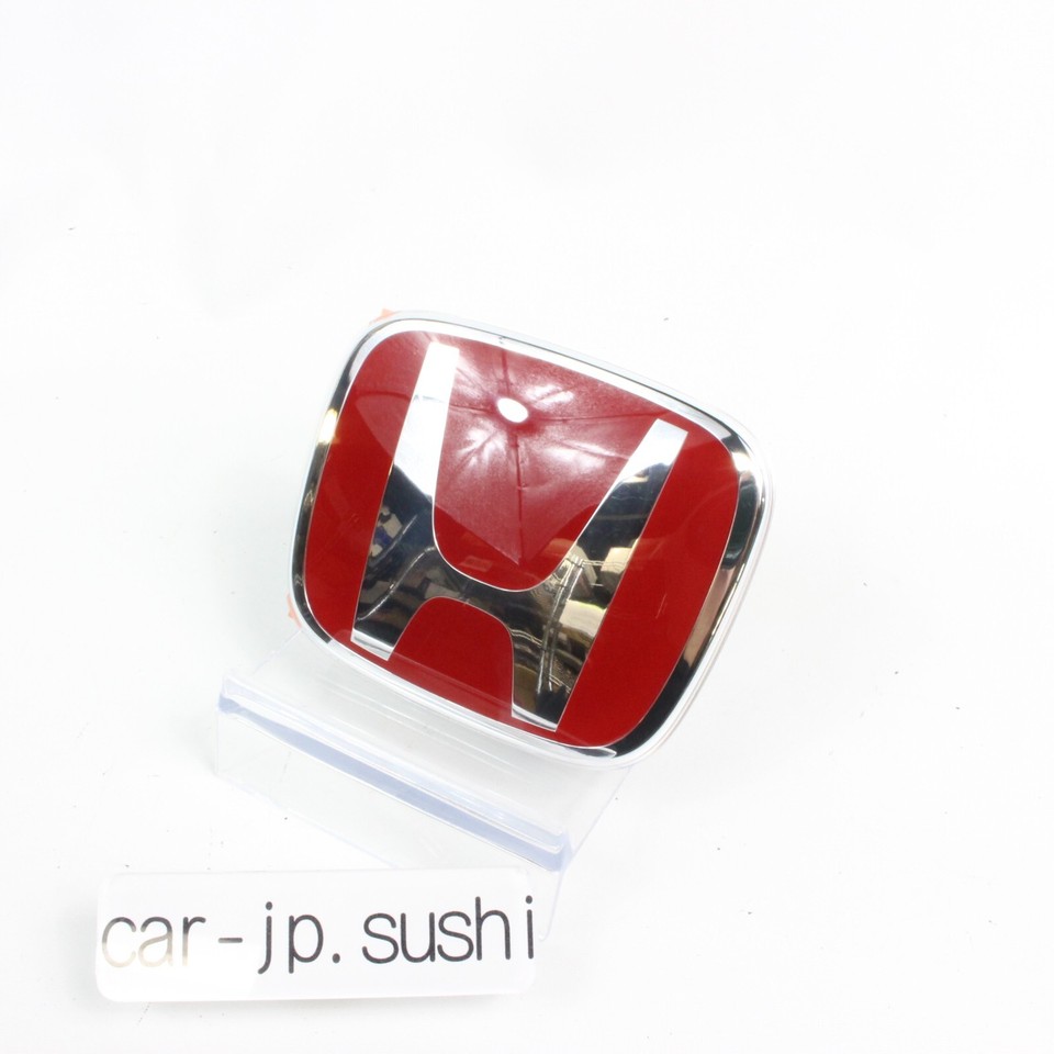HONDA Genuine ACURA RSX Integra 05-06 DC5 Type-R F&R SET Red H Emblem ...