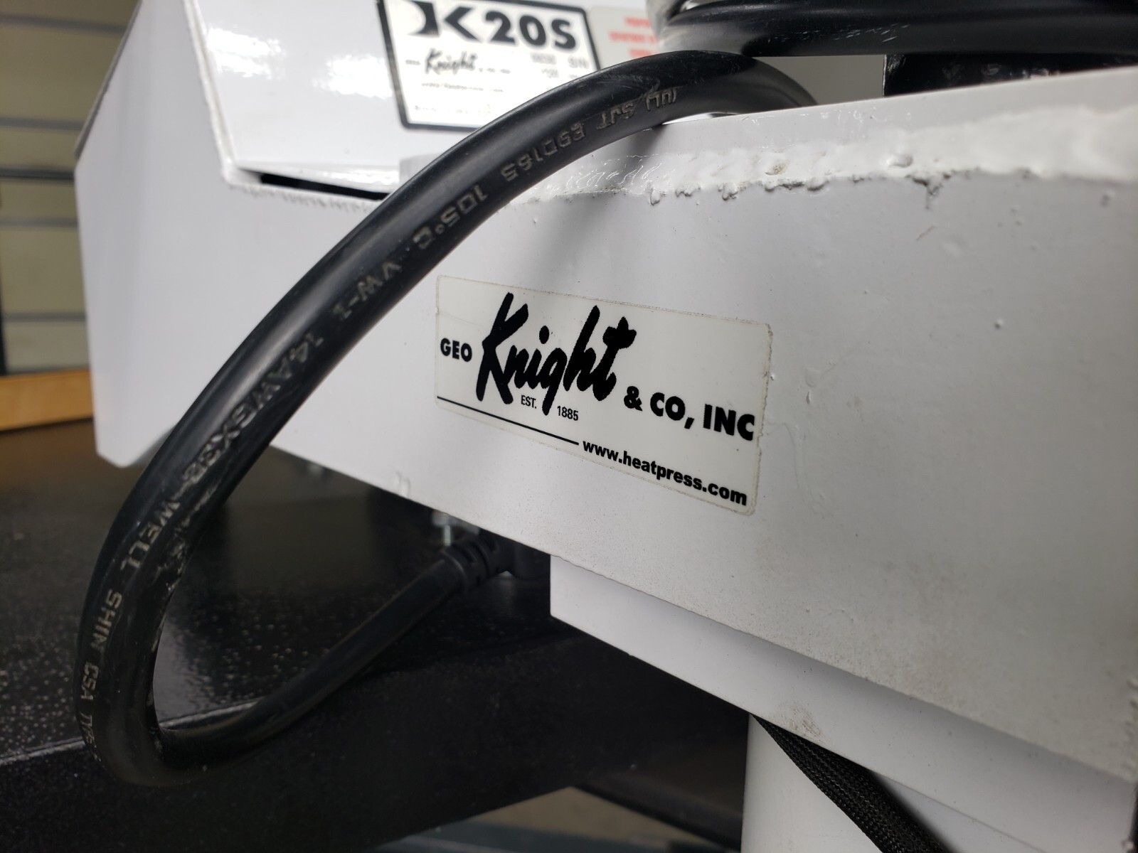 Geo Knight DK20S Heat Press T Shirt Swing Arm Transfer Print 16" x 20 ...