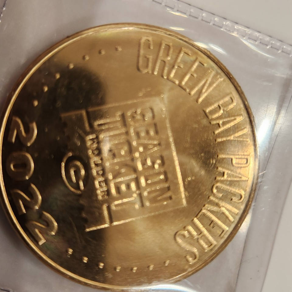 2022 Green Bay Packers Season Ticket Holder Commemorative Coin ...