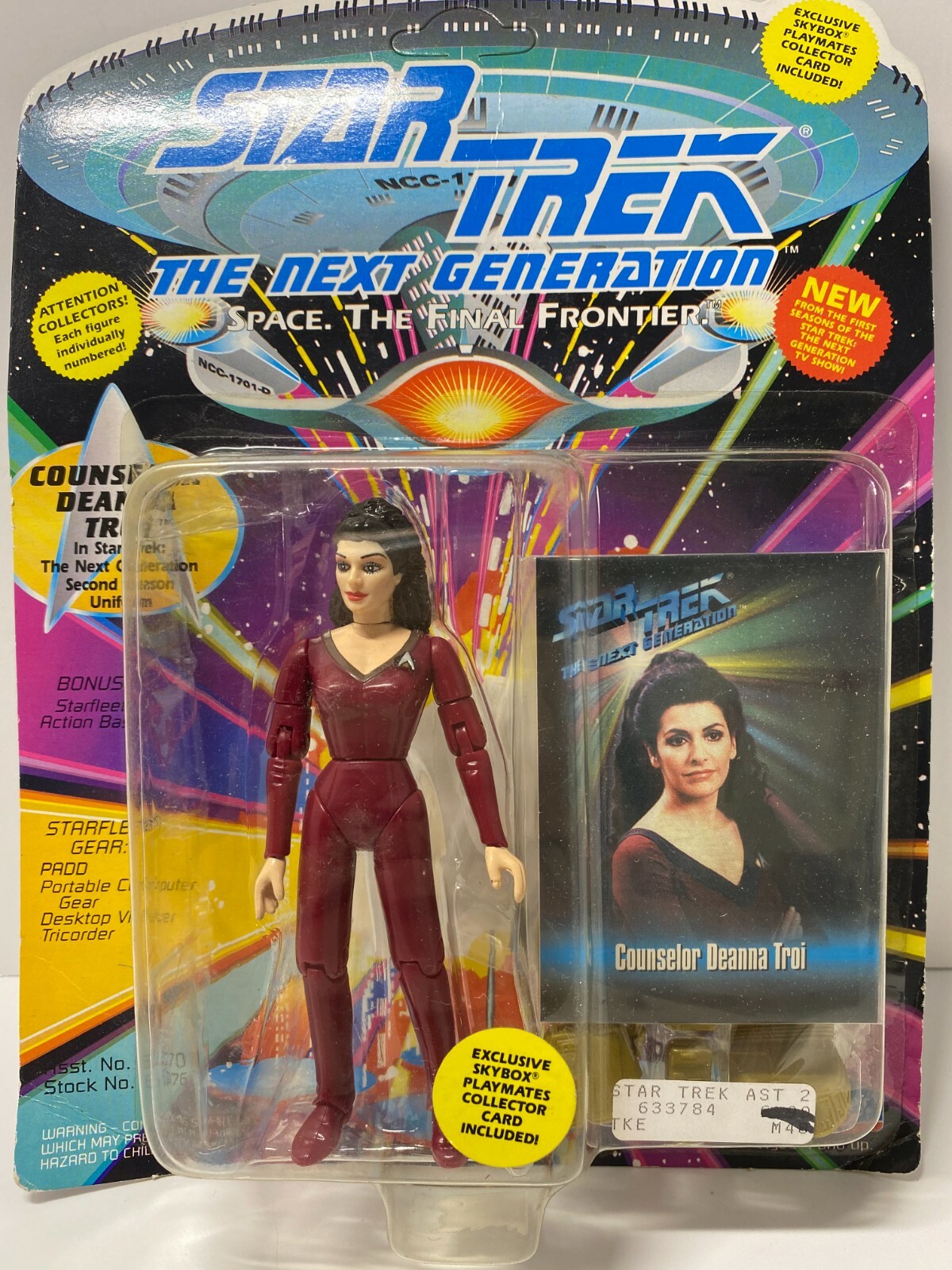 Playmates Toys Star Trek The Next Generation Counselor Deanna Troy ...