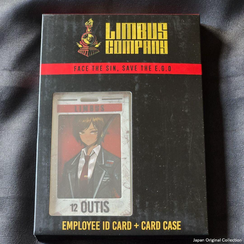 Limbus Company Outis Staff Identity Card ID & Card Case from japan New ...