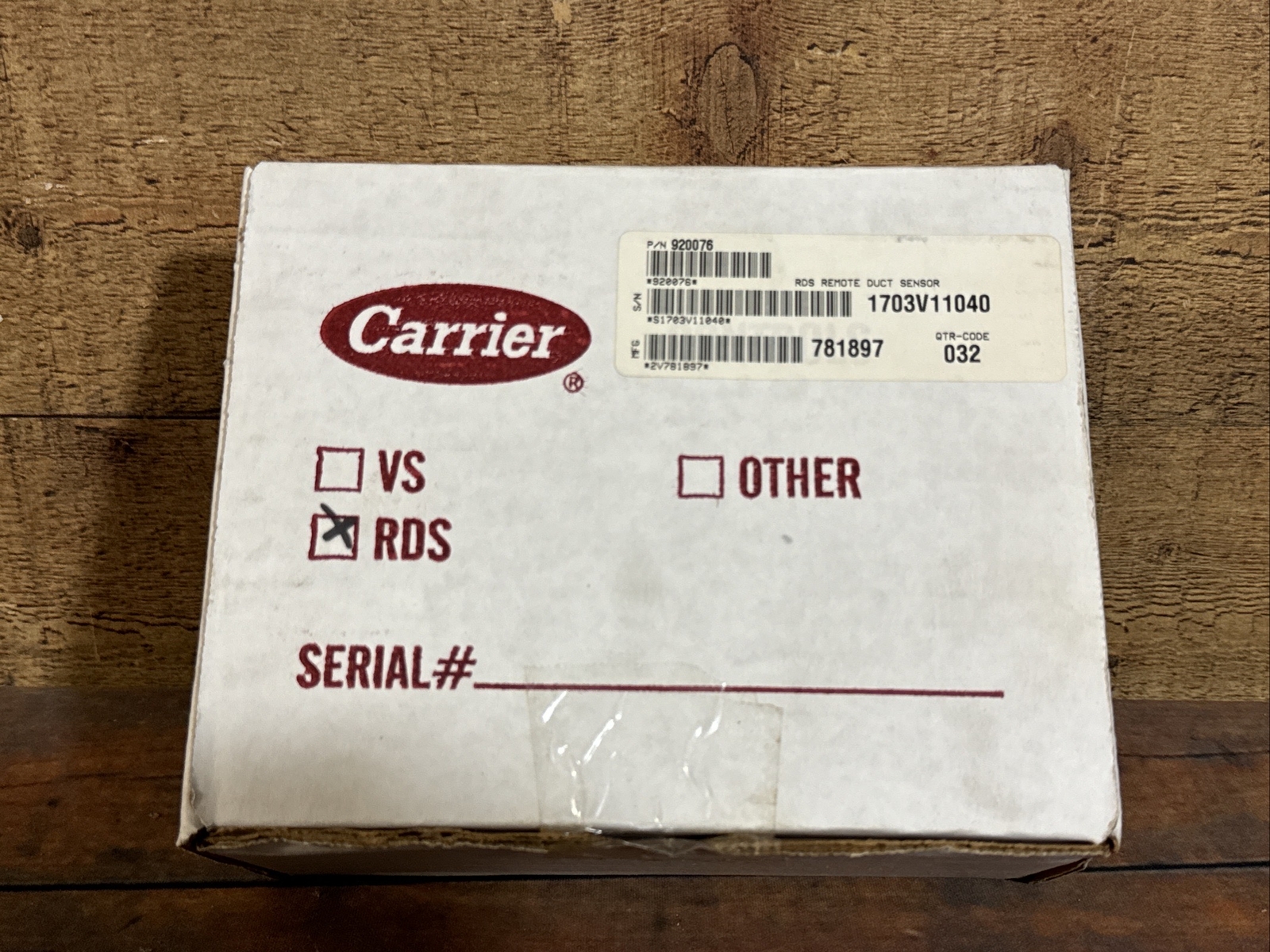Carrier 920076 RDS Remote Duct Sensor for sale online | eBay