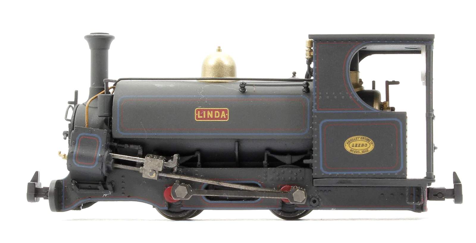 Bachmann OO9 Mainline Hunslet 0-4-0ST 'Linda' Penrhyn Quarry Lined ...