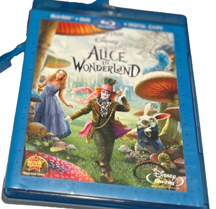 Alice in Wonderland/Alice Through the Looking Glass J Depp Blu-ray ...