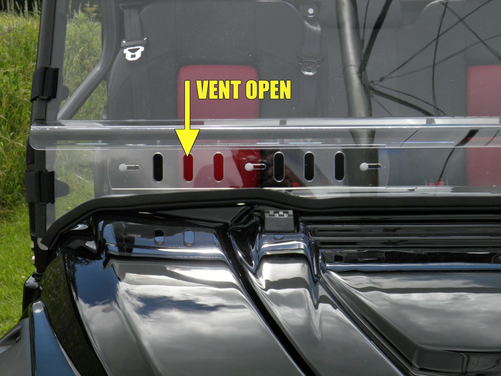 HiSun Sector 550/750 Full Cab Enclosure with a Lexan Windshield ...