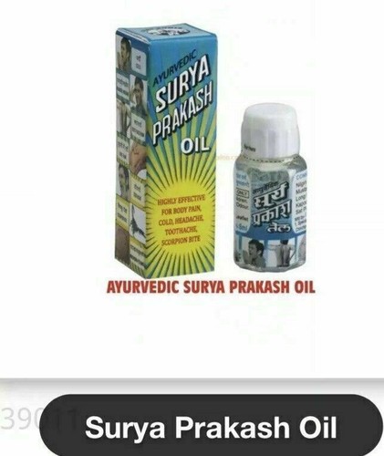 Surya Prakash oil Nilgiri, Kapoor, Sat Podina, Mustard, Clove 3ML ...