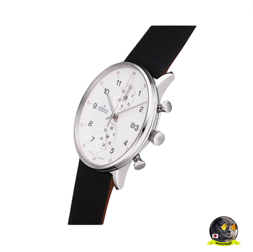 JUNGHANS 041/4771.00 Form C Chronograph 40mm Men's Wristwatch sapphire ...