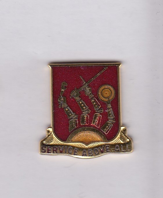 US ARMY 601st Ordnance Battalion crest DUI badge G-23 | eBay
