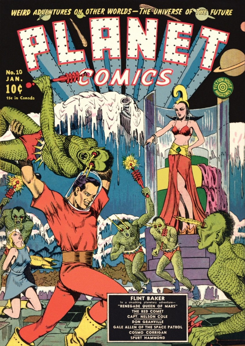 Mars Planet Comics