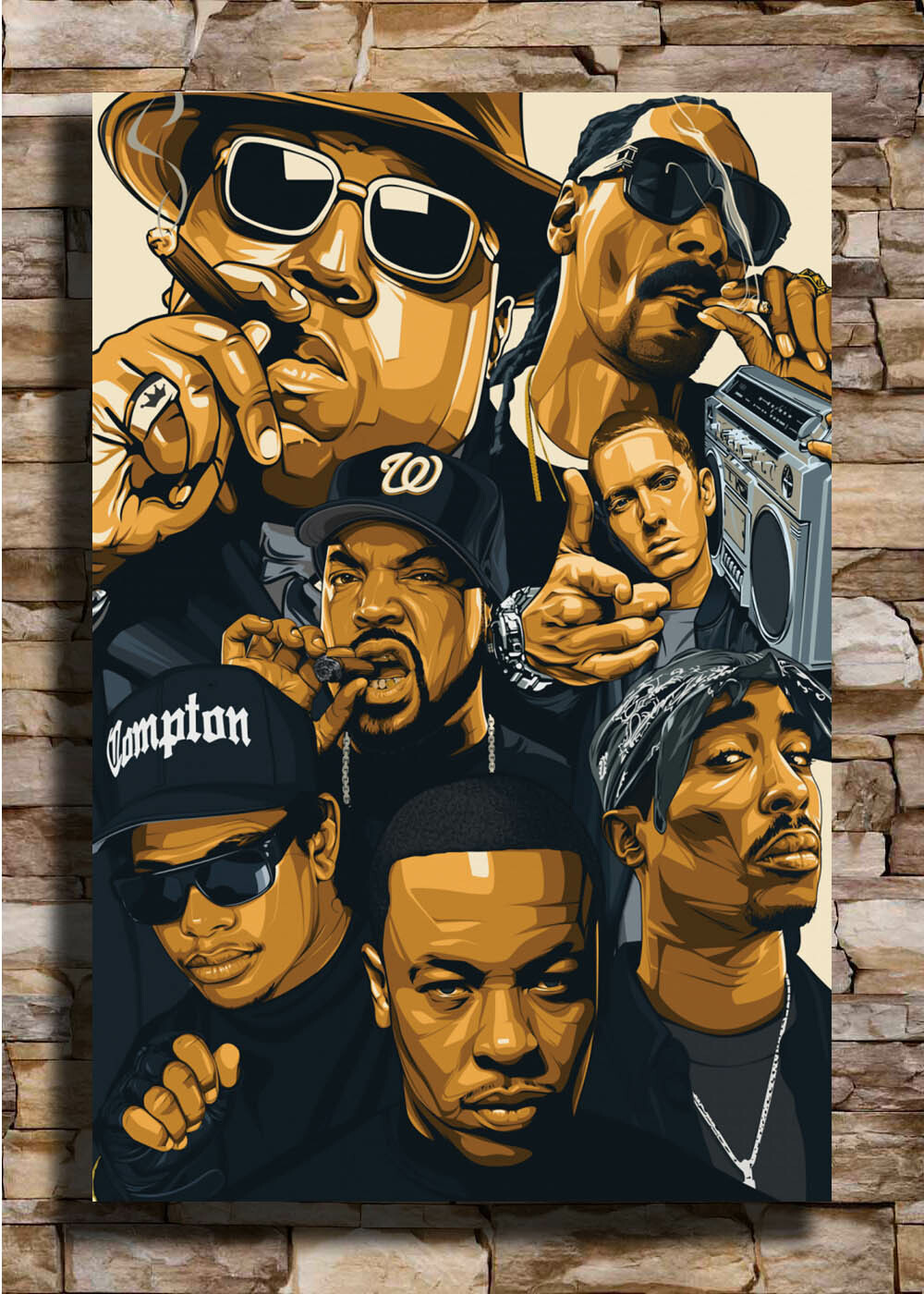 Hip Hop Legends Poster
