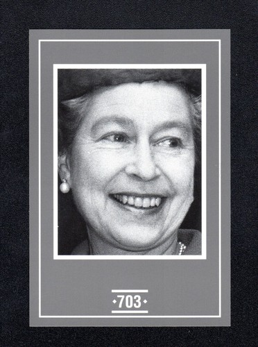 Queen Elizabeth II England 1991 Face To Face Game Famous Celebrity Card ...