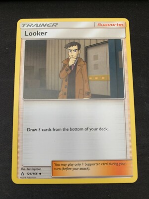 Pokemon 4x Looker 126/156 Uncommon Ultra Prism Near Mint | eBay