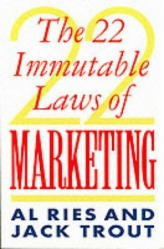 The 22 Immutable Laws Of Marketing by Trout, Jack Paperback Book The ...