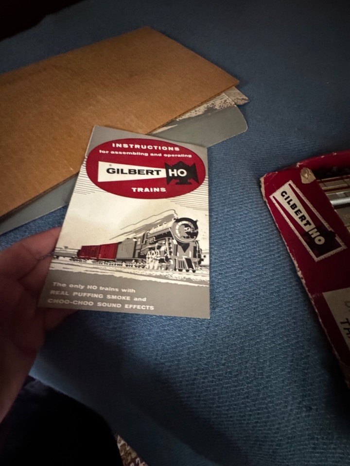 VINTAGE GILBERT HO SCALE HO 310 DIESEL FREIGHT TRAIN SET | eBay