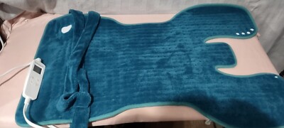 Intertek Electric Neck And Back Warmer. 100°-150° Soft Terry Cloth ...