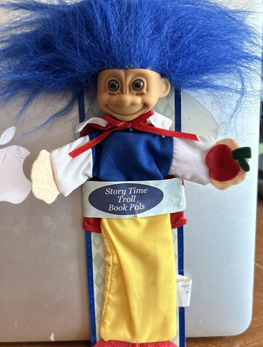 RUSS 8" Snow White STORY TIME TROLL BOOK PALS book marker | eBay