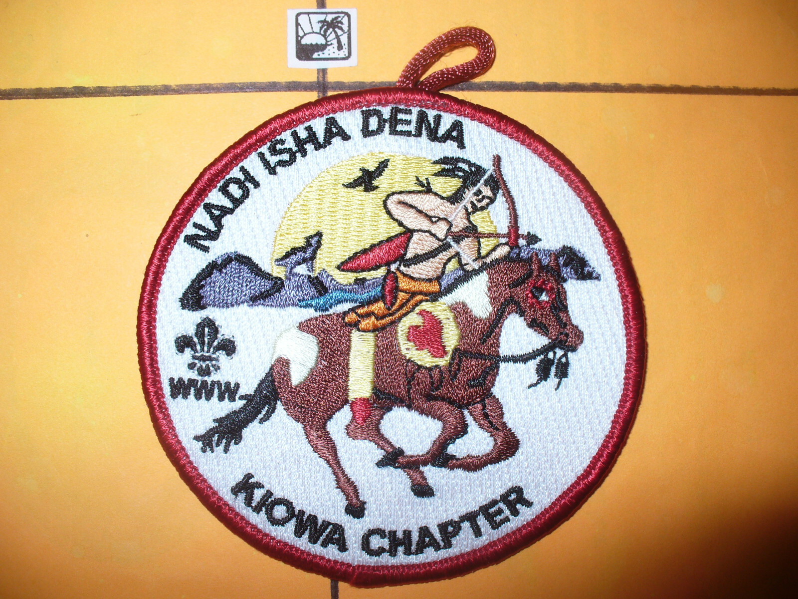 OA Occoneechee Lodge 104, Kiowa Chapter R1, Indian On Horse,Patch,pp ...