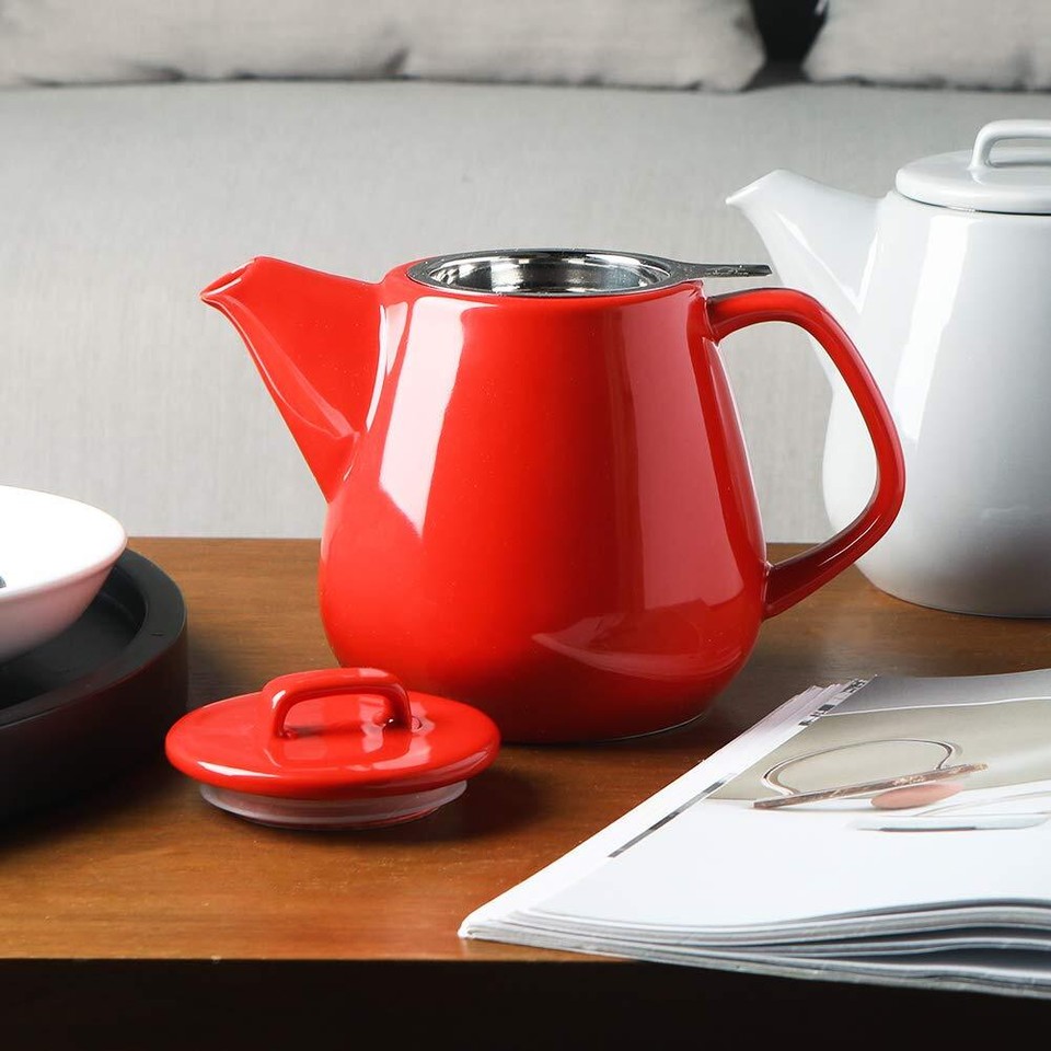 42oz Tea Pot With Removable Stainless Steel Infusermicrowave ...