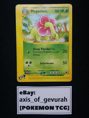 Meganium 53/165 [MP] Expedition Base Set WOTC Wizards of the Coast ...