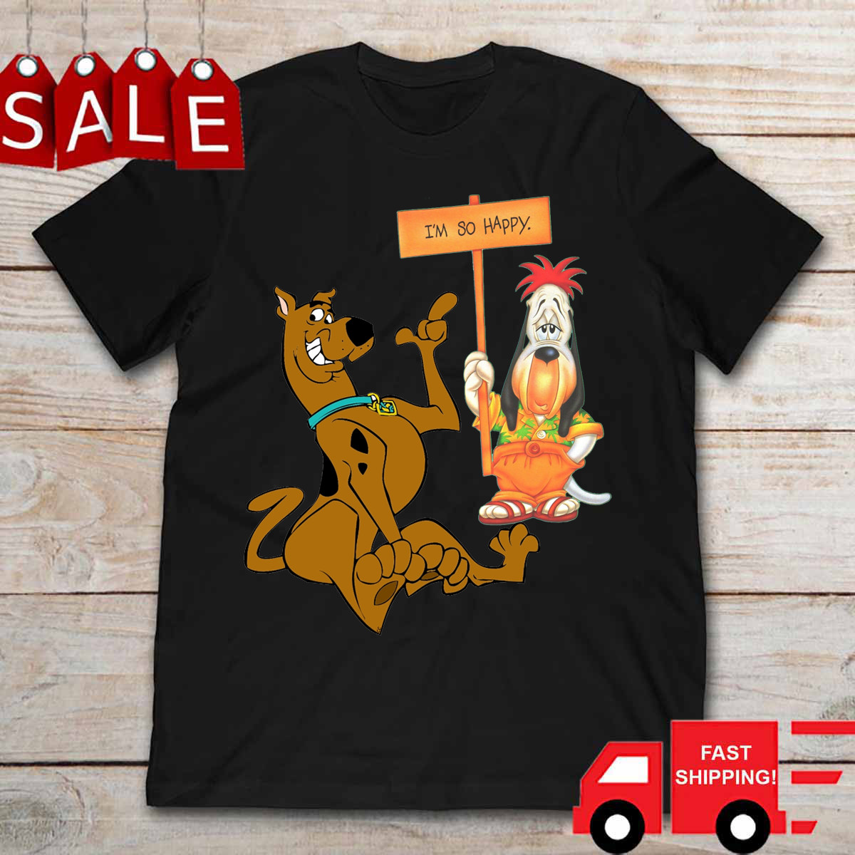 Droopy Dog Im So Happy