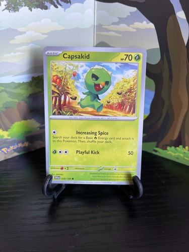 Capsakid 028/198 - Scarlet & Violet - Common - Pokemon Card TCG - LP | eBay