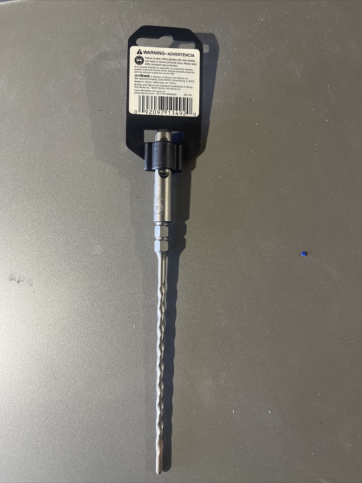 Tapcon 5/32-in x 7-in SDS-Plus Drill Bit #11492 | eBay Australia