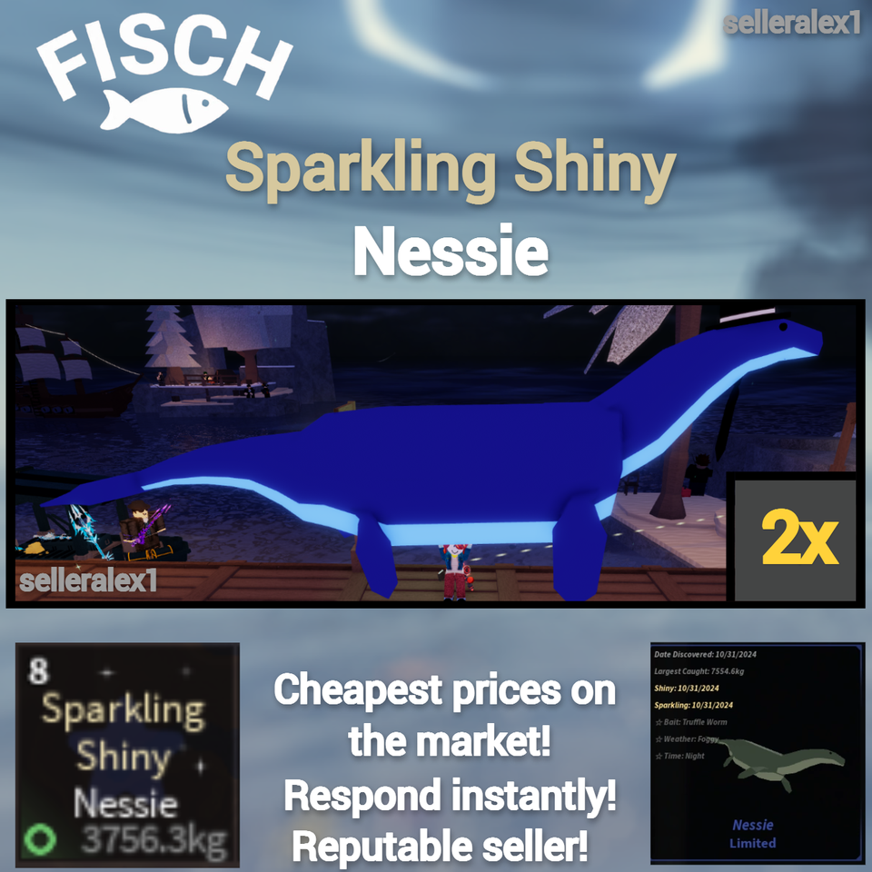 Roblox Fisch 🎣 Rarest Fish, Skins And Boats! ⭐Cheapest/Fastest On eBay ...