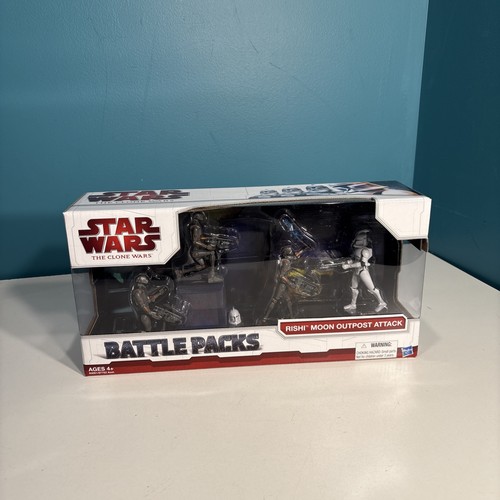 Rishi Moon Outpost Attack STAR WARS The Clone Wars Battle Packs Sealed ...