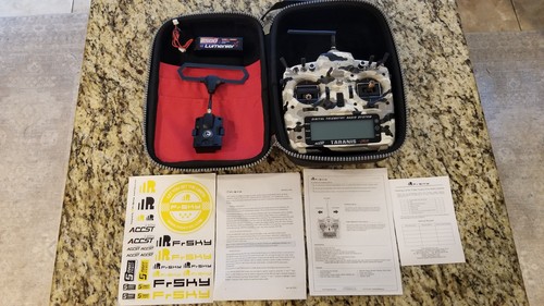 Taranis X9D Plus R/C Transmitter White Camo Edition w/ Crossfire Module ...