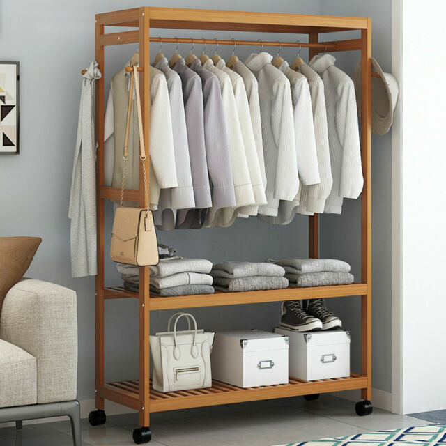 Unho Heavy Duty Rolling Closet Clothes Rail - OR2019125G for sale ...