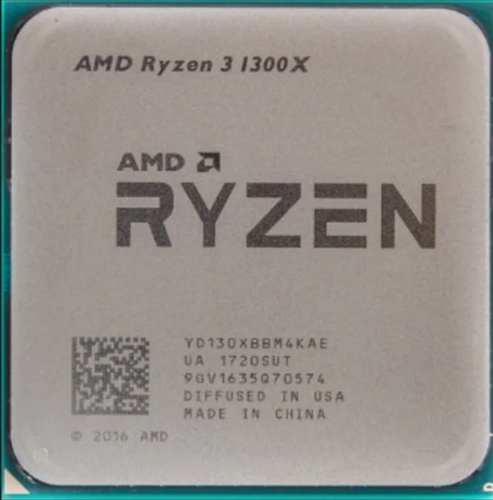 AMD Ryzen 3 1300X R3 1300x 3.5GHz quad-core 8M 65W AM4 CPU processor | eBay