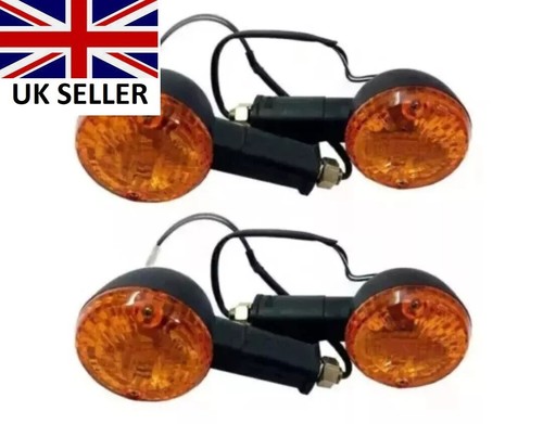 Fits For RE Classic 350cc 500cc Front & Rear Indicator Assembly Black ...