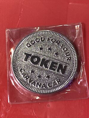 CARVANA Car Vending Machine Large 3” Token Coin AUTHENTIC NEW | eBay