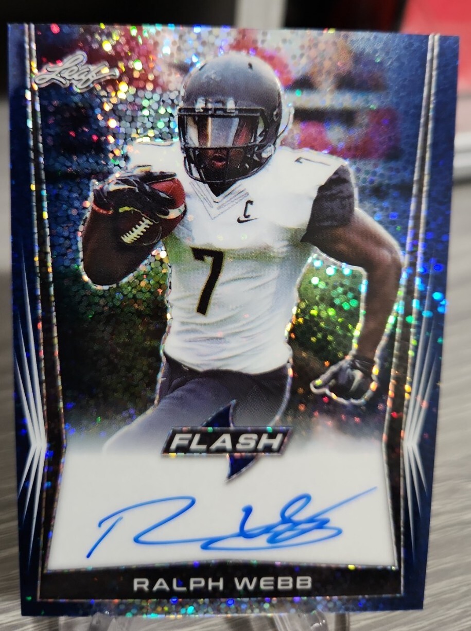 2018 Leaf Flash - Blue #BA-RW1 Ralph Webb /50 (AU, RC) for sale online ...