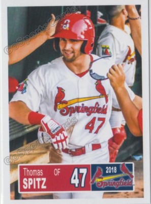2018 Springfield Cardinals Thomas Spitz RC Rookie St Louis | eBay