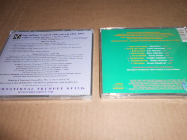 Jazz Trumpet Cd Lot of 2 FACTORY SEALED | eBay