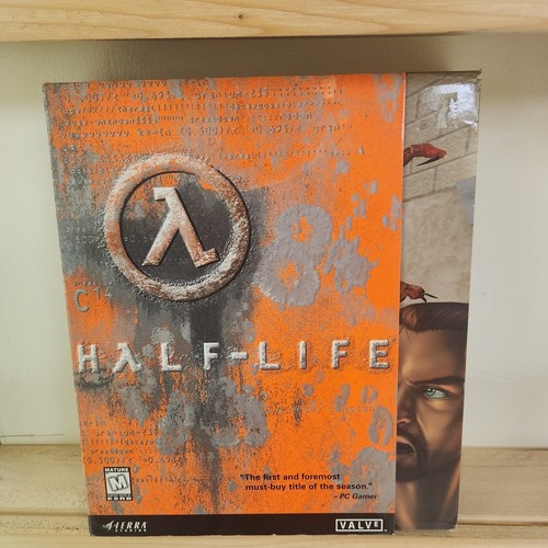 Half-Life (PC, 1998) Original Big Box - Complete! Nice Box No Game ...
