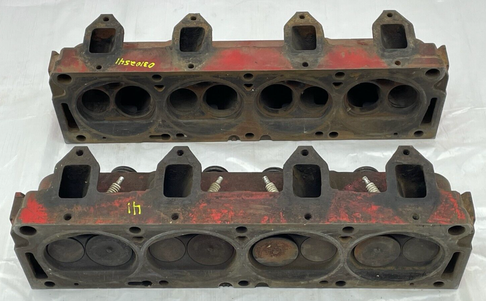 1963 1964 1965 427 Center Oiler Heads Low Riser FE HP Galaxie High ...