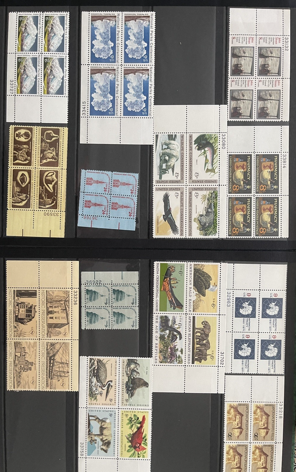 Mint, U.S. Plate Blocks Stamp Collection in Lighthouse Album | eBay