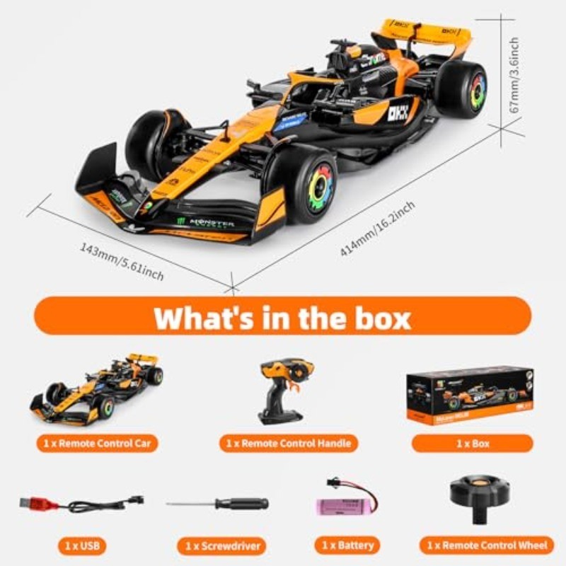 Authentic Licensed 1/14 McLaren F1 Remote Control Car Formula 1 ...