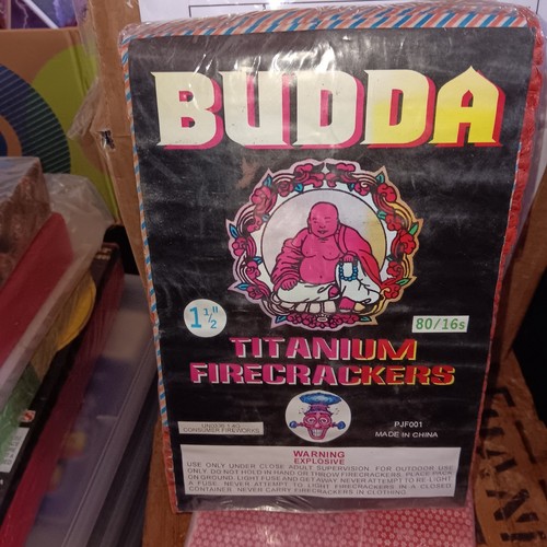 LABEL ONLY!! PER Ebay Vintage Budda firecracker BRICK LABEL 80/16 .. | eBay