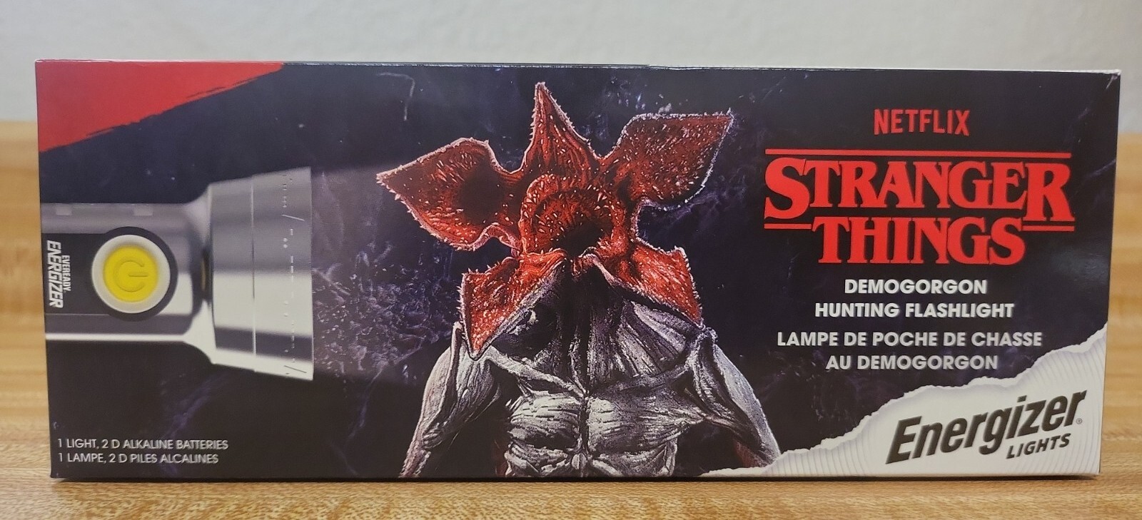 Energizer Stranger Things Demogorgon Hunting LED Flashlight - 150 ...