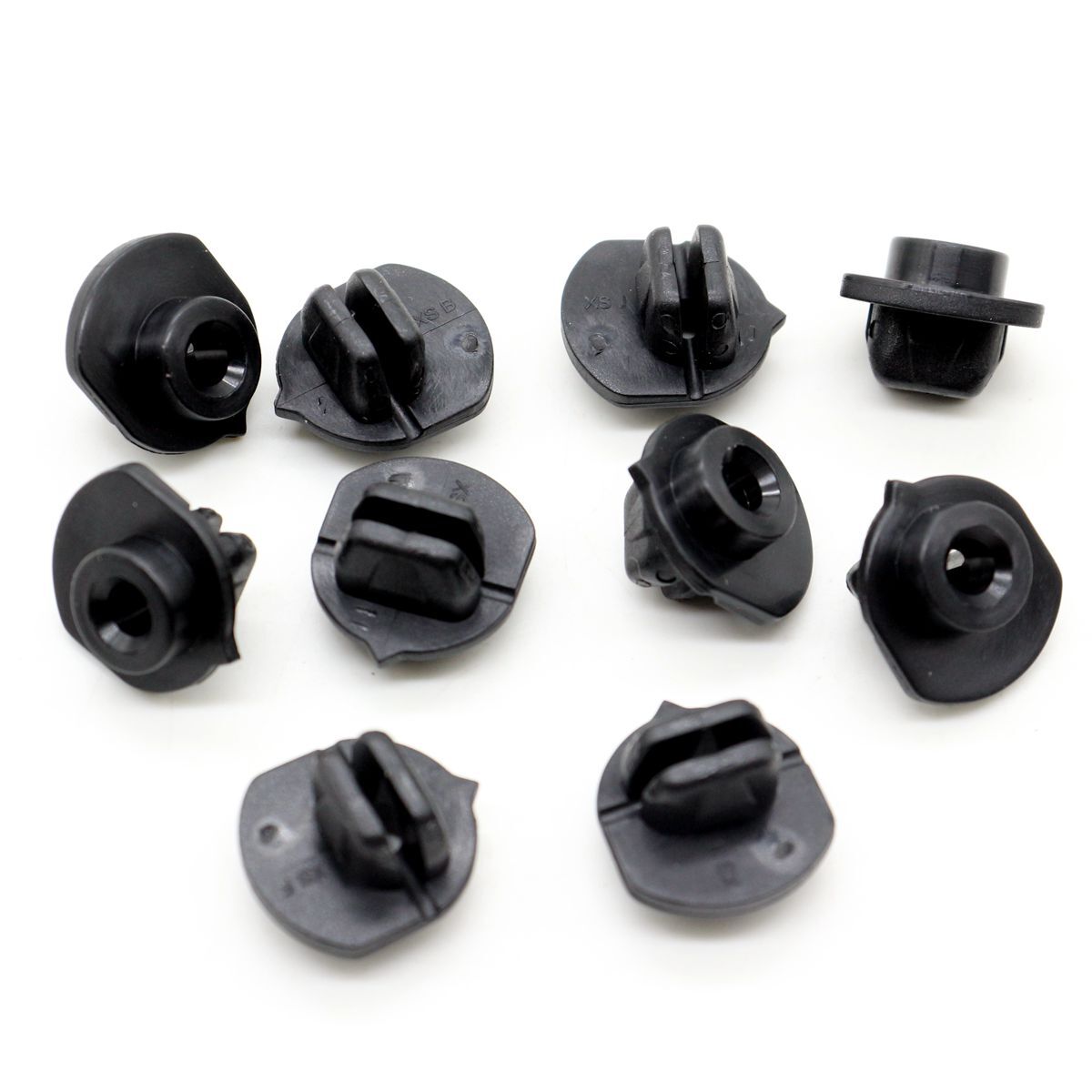 New Black 10 Pcs Bumper End Screw Grommet For Honda 90107-SX0-003 | eBay